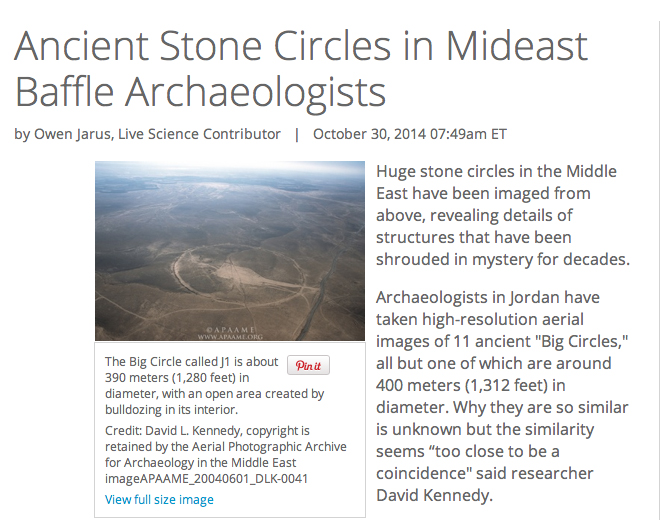 Place – Stone circles in Jordan – are they memory spaces? – Lynne Kelly