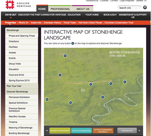 Place – Neolithic – Stonehenge – English Heritage interactive map of ...